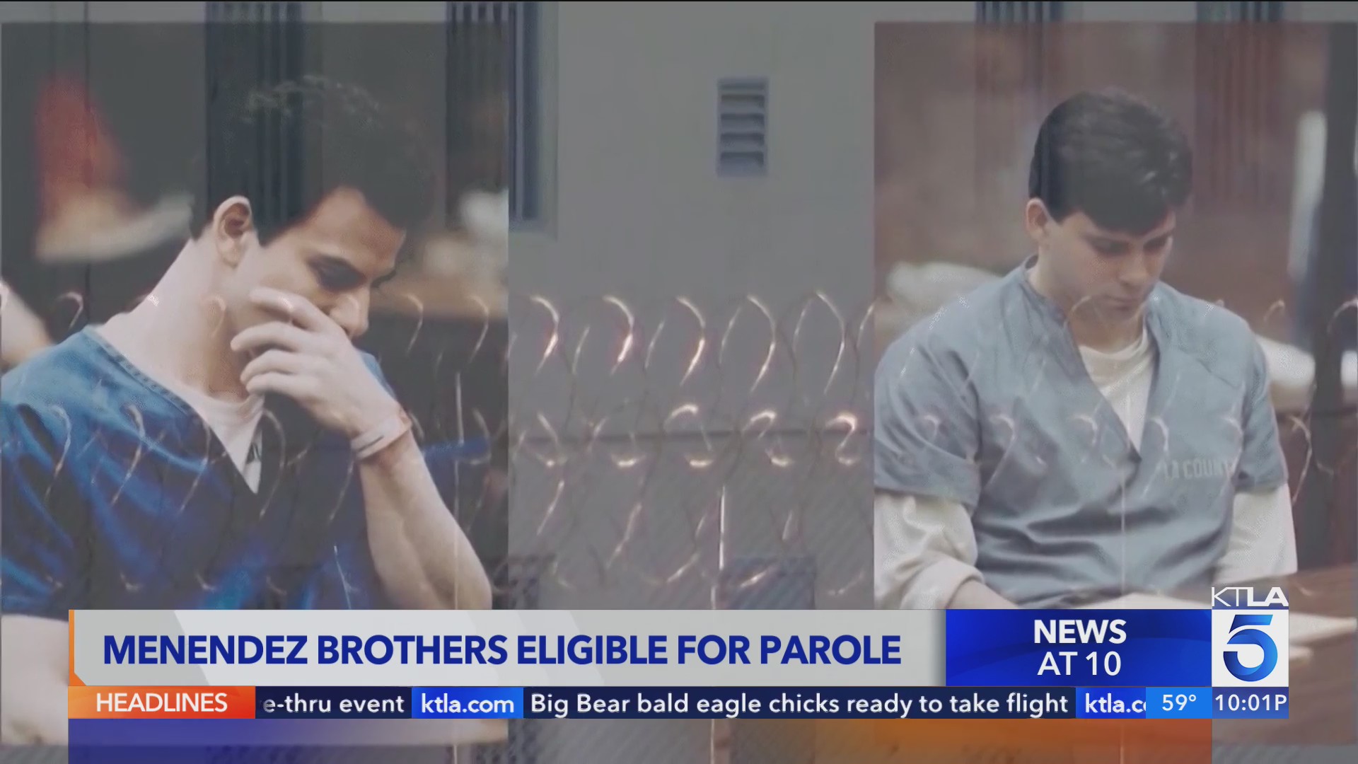 Menendez brothers eligible for parole – KTLA