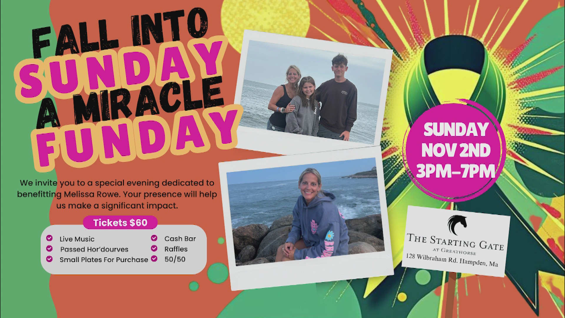 Mass Appeal Fall Into A Miracle, Sunday Funday A Benefit for Melissa ...