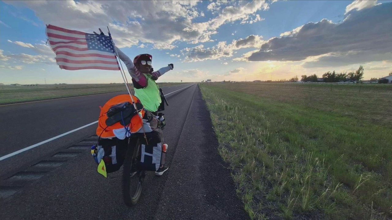 Highlands Elementary School teacher reaches halfway point in cross ...