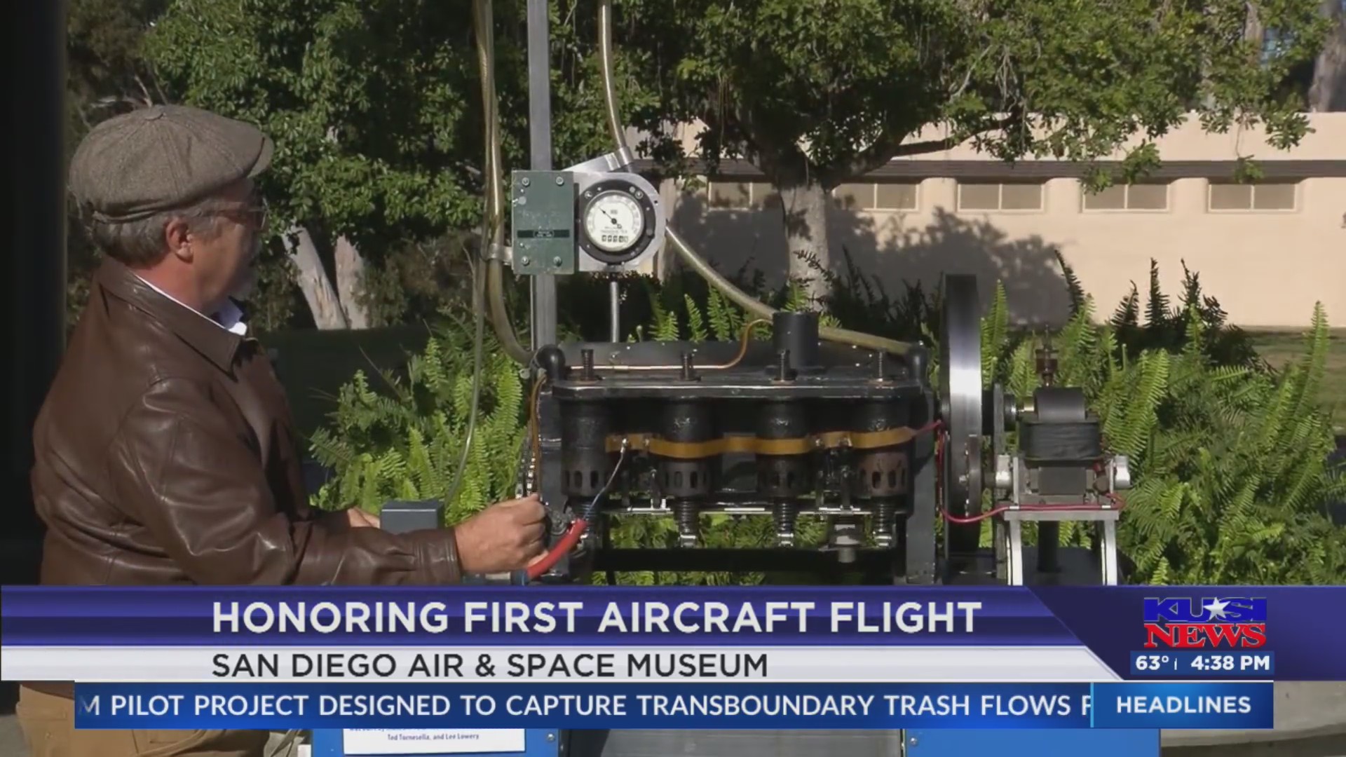 Wright Brothers replica engine runs on 121st anniversary of first ...