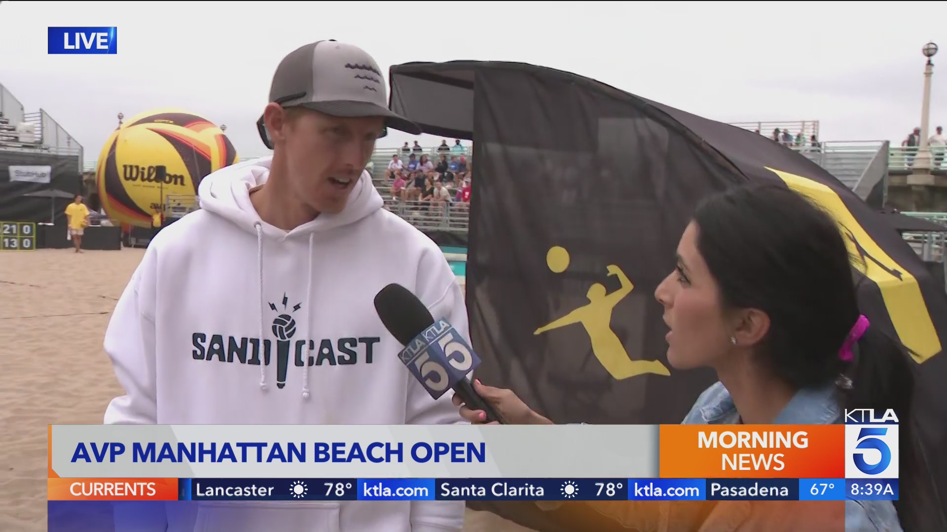 AVP Manhattan Beach Open (8 a.m.) – KTLA