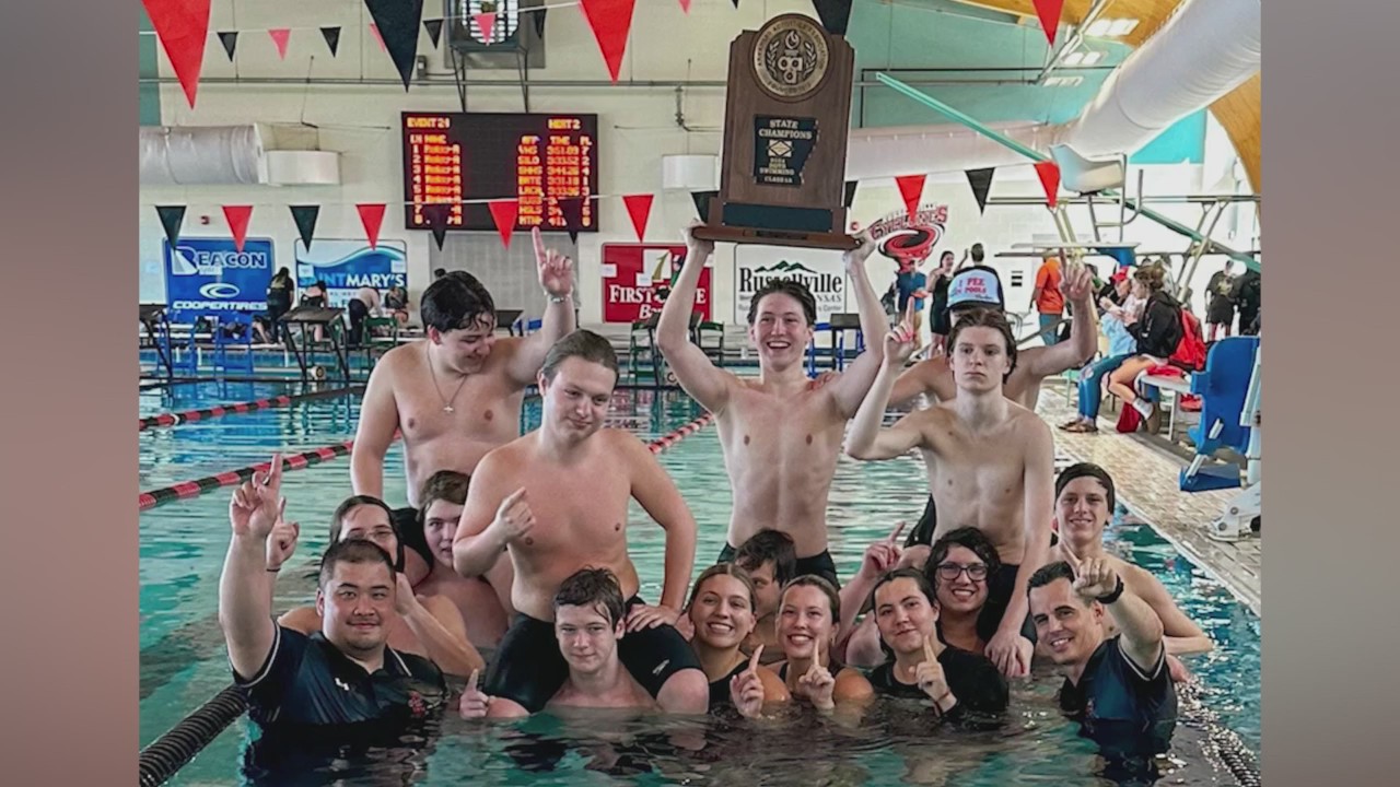 Batesville High School swim team dominating, credits coach who was ...