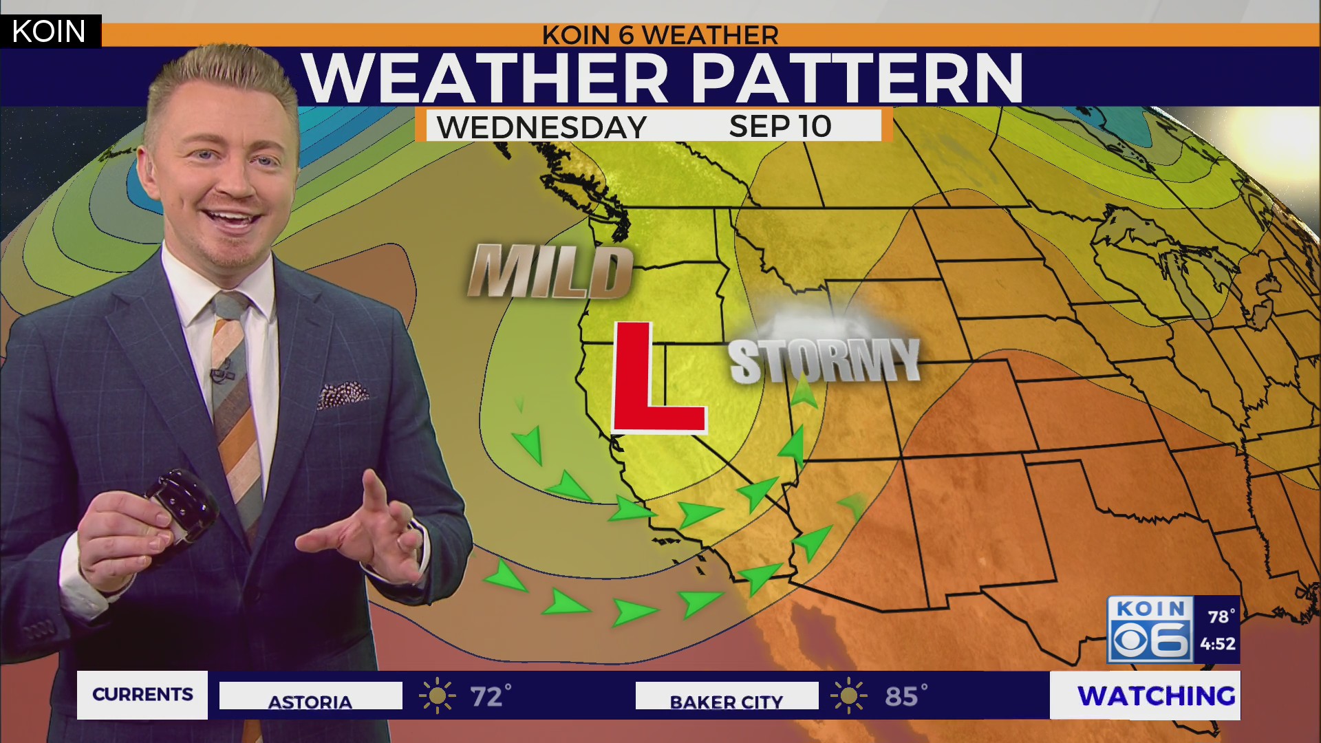 September storms, cooler temps in Portland – KOIN.com