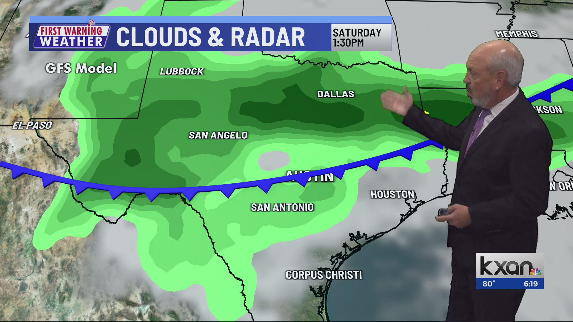 First Warning Weather with Jim Spencer – KXAN Austin