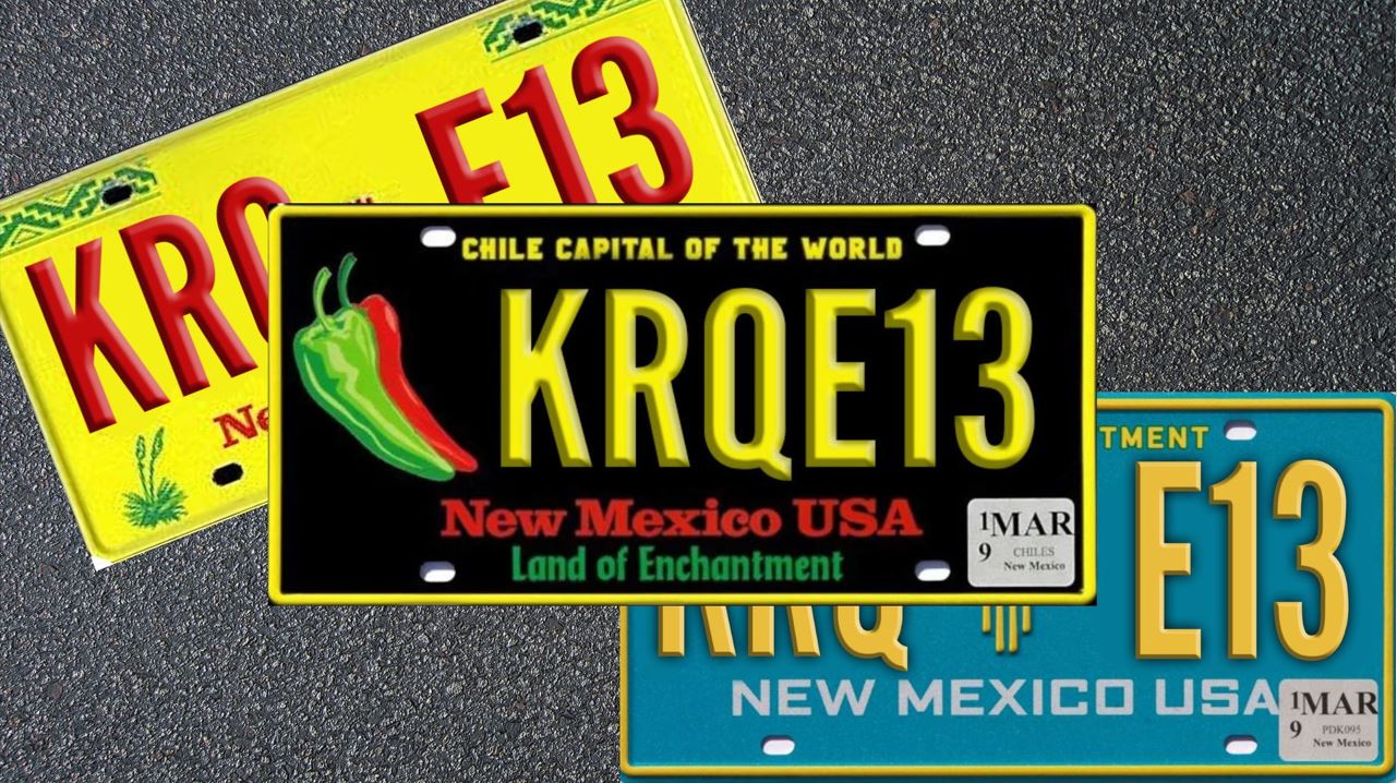 What’s so unique about New Mexico’s license plates? – KRQE NEWS 13 ...