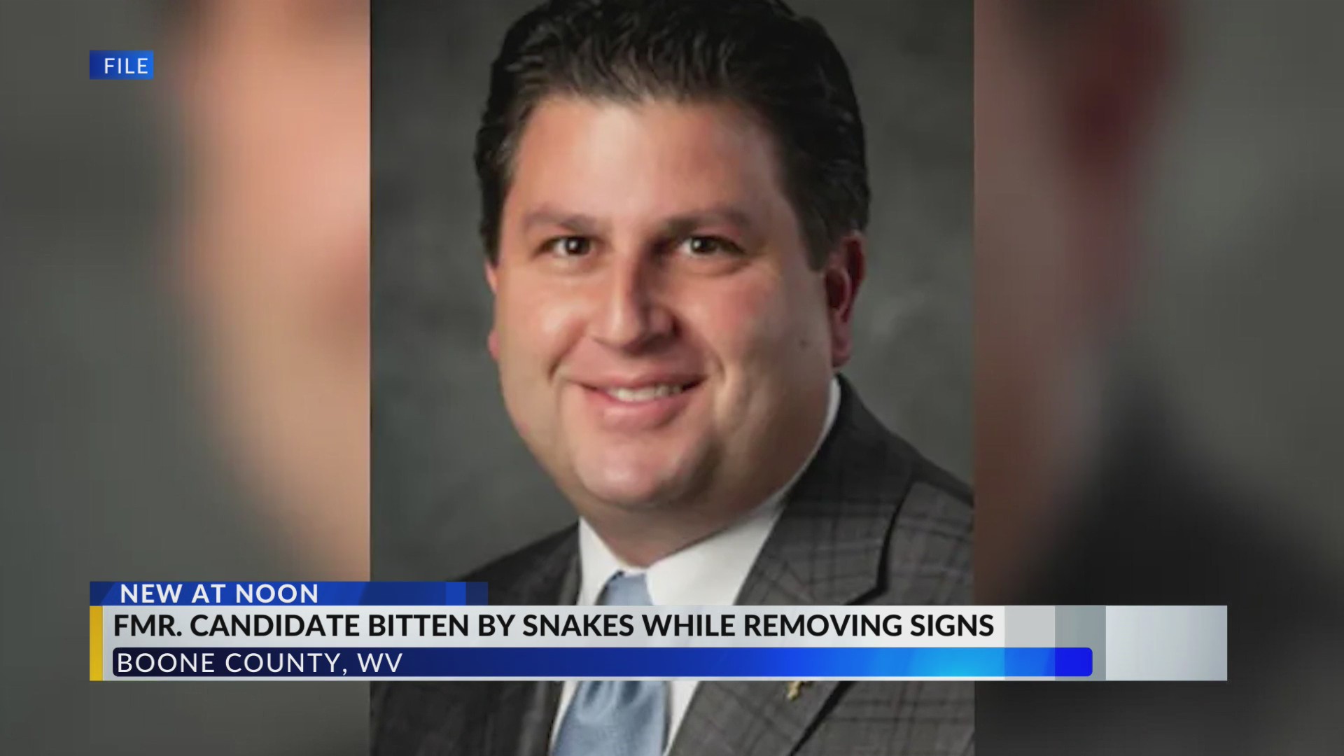 Doug Skaff Jr. bitten by snakes while removing signs – WBOY.com