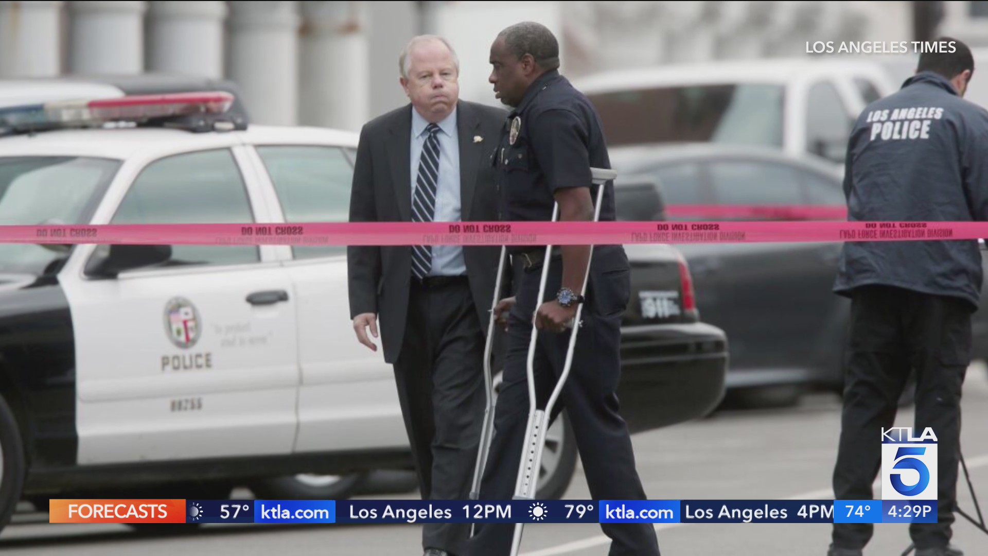 Ex-LAPD officer arrested, accused of killing unarmed homeless man – KTLA