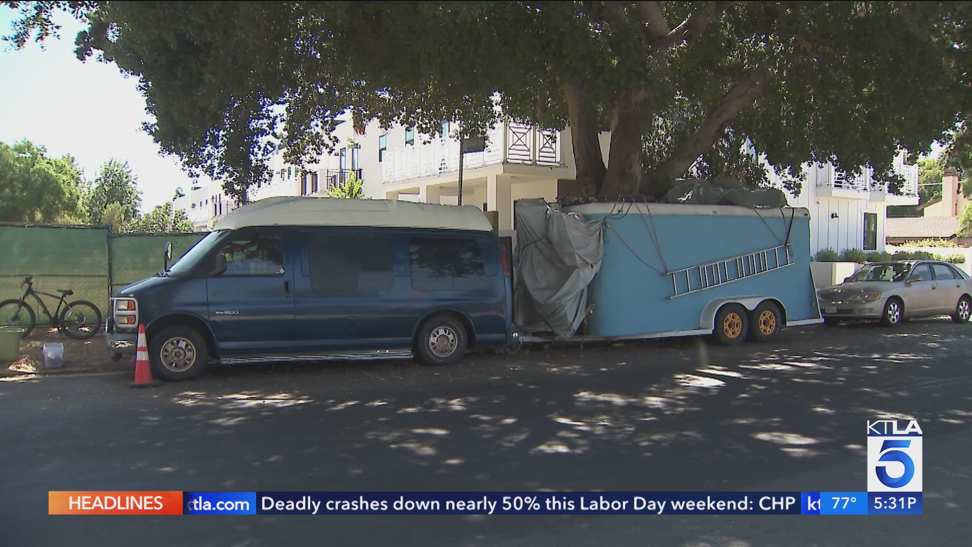 Growing RV encampment in Winnetka sparks concern for residents – KTLA