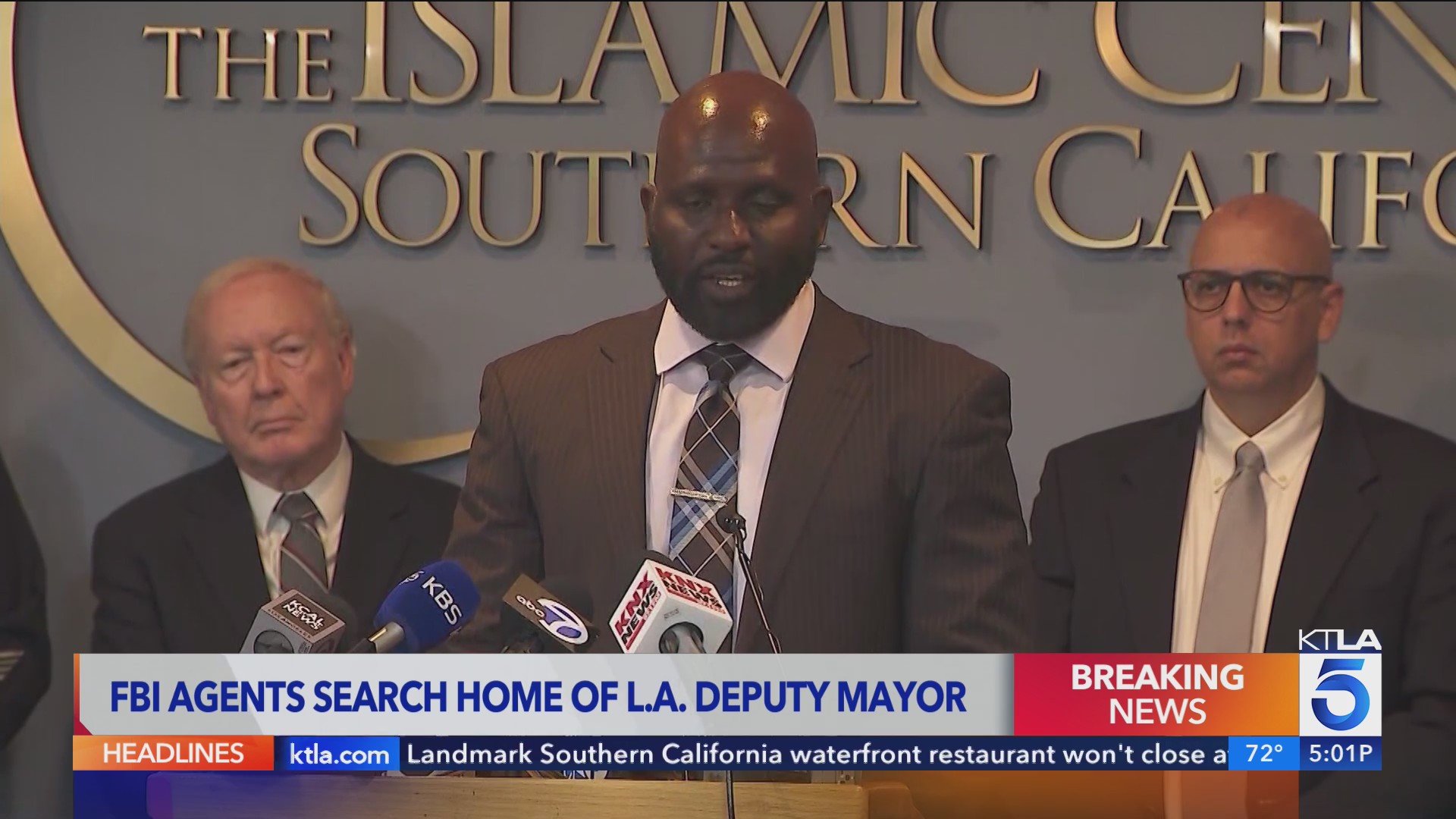 Los Angeles deputy mayor allegedly made bomb threat to City Hall – KTLA