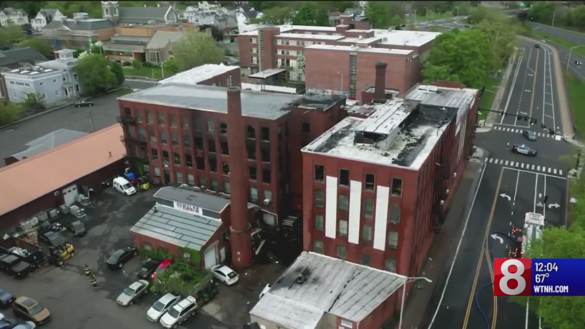 Major fire erupts at commercial building in New Britain – WTNH.com