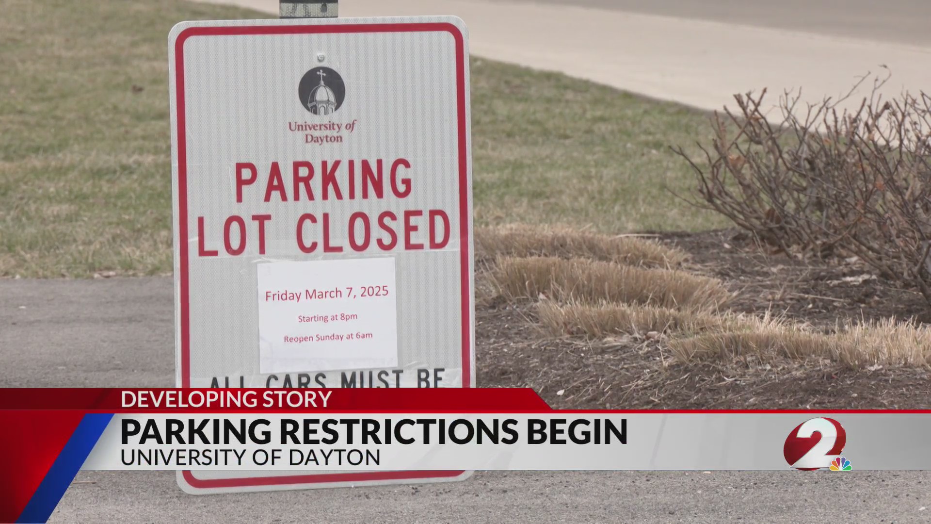 Parking restrictions begins at University of Dayton ahead of St ...