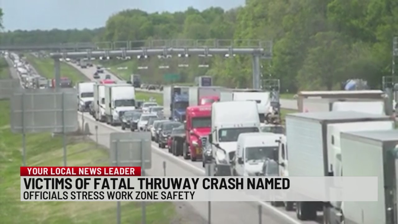 Thruway worker killed in crash on I-90 East identified – News 4 Buffalo