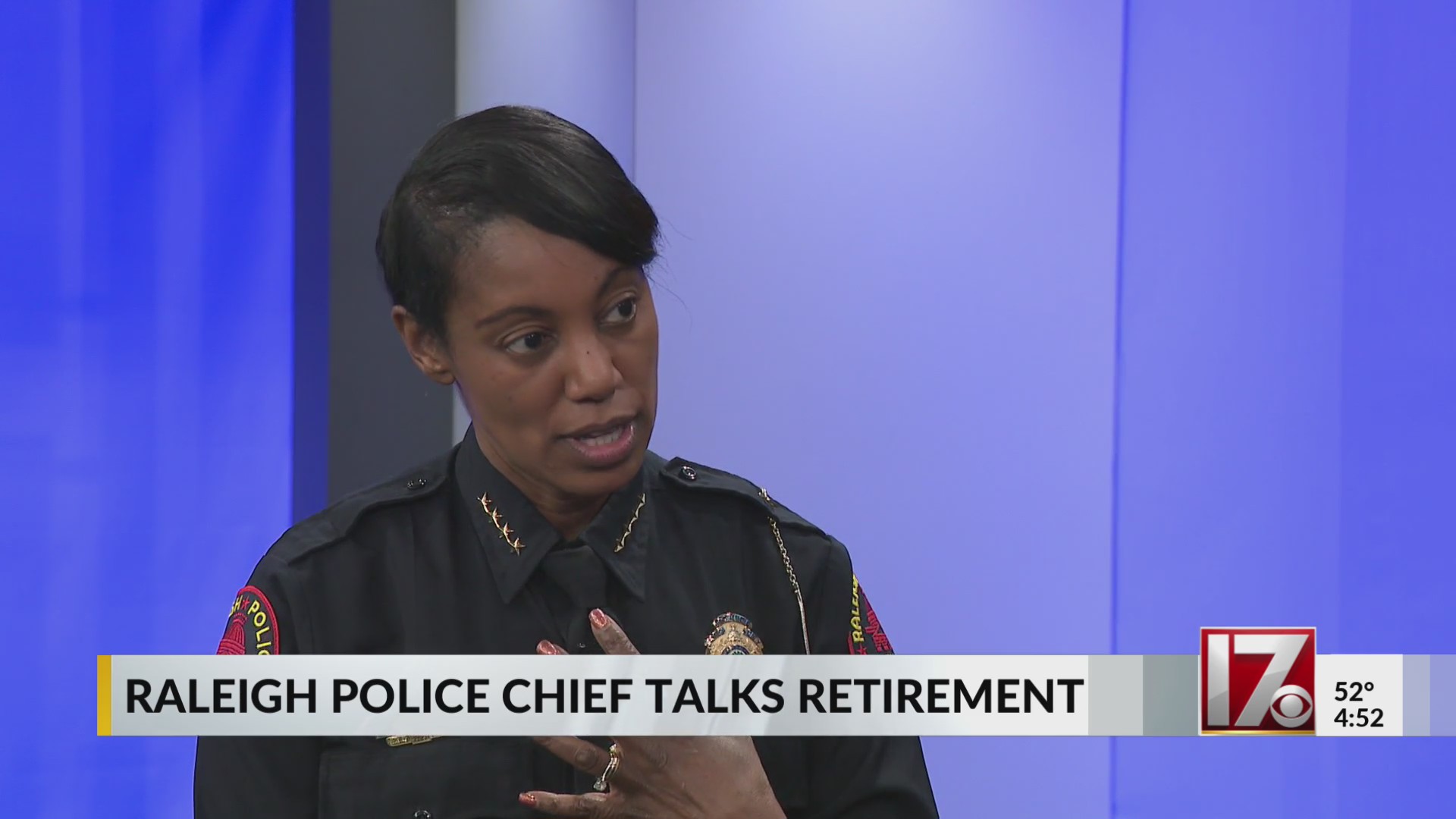 Raleigh police chief talks retirement – CBS17.com