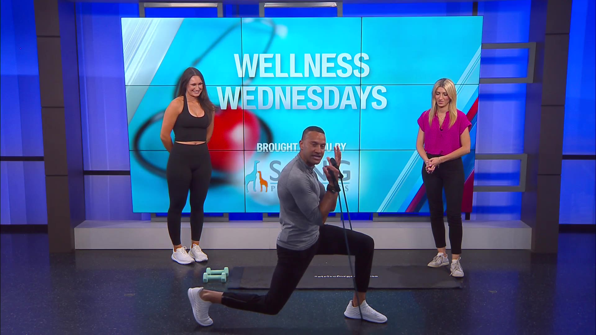 Wellness Wednesday: Fresno trainer demonstrates summer workouts to get ...