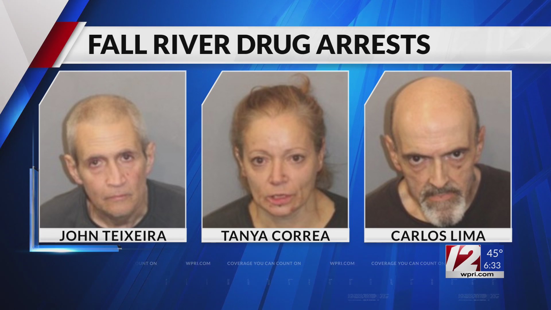 Fall River CAST Team makes several drug arrests – WPRI.com