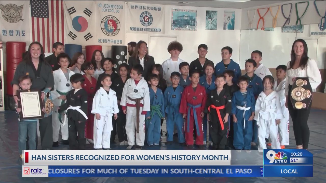 Han sisters recognized for Women’s History Month – KTSM 9 News