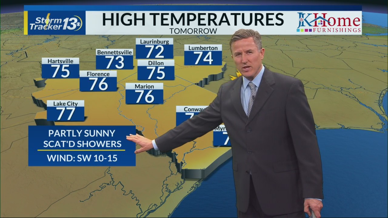 Warm weather into the weekend – WBTW