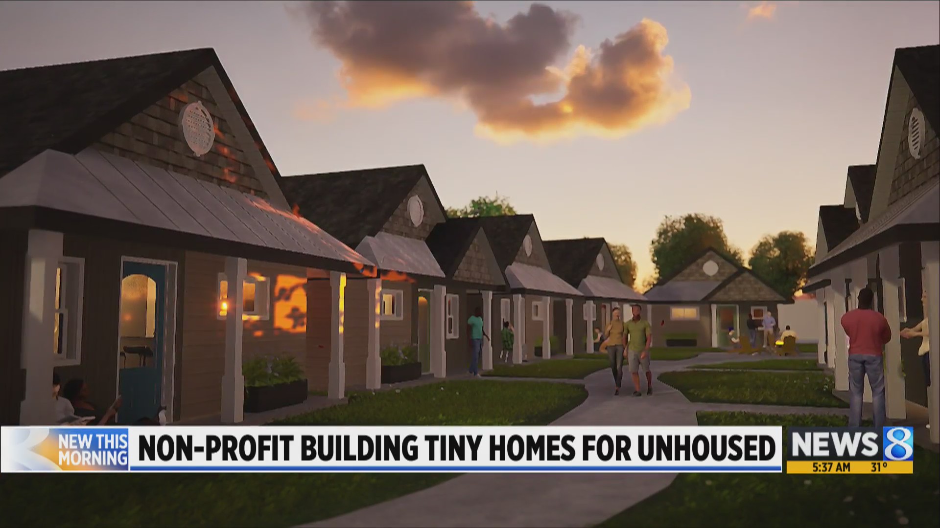 Nonprofit building tiny home community for unhoused – WOODTV.com
