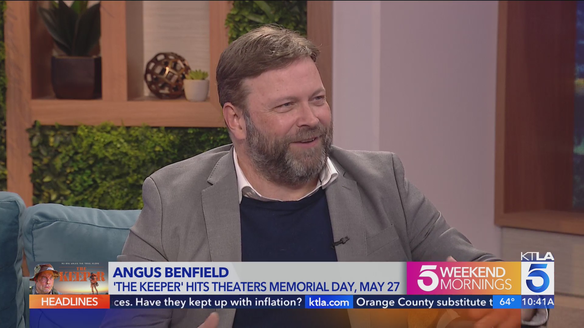 Angus Benfield discusses his new movie “The Keeper” – KTLA