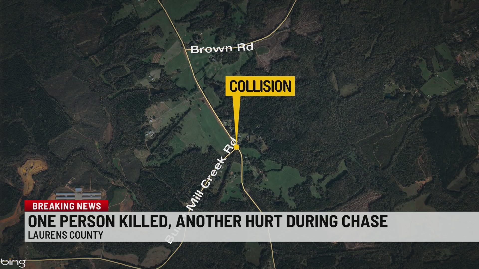 Laurens Police Chase Ends In Fatal Wreck Wspa 7news