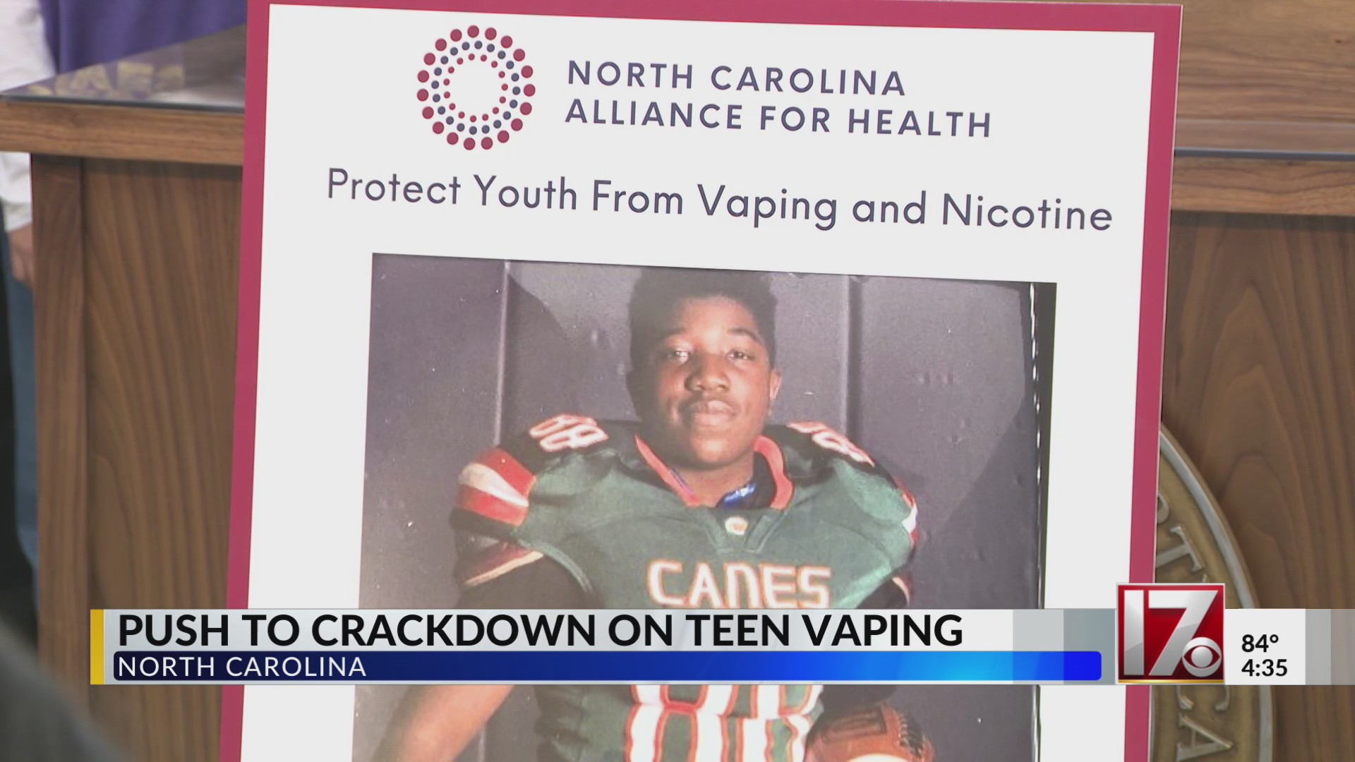 Push to crackdown on teen vaping in NC – CBS17.com