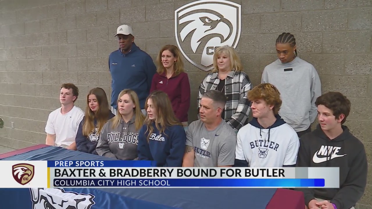Columbia City’s Addison Baxter signs with Butler basketball, Grayson ...