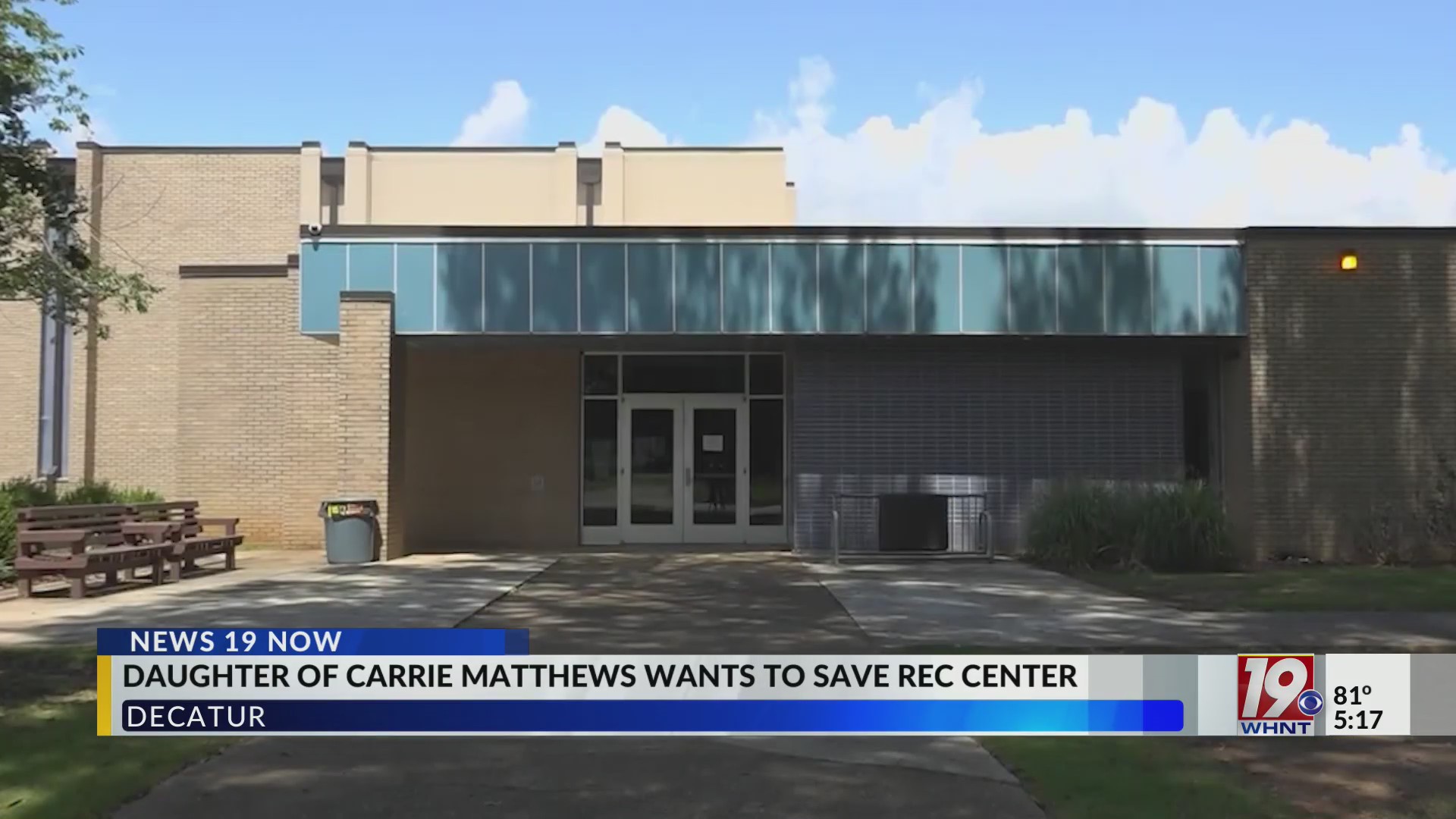 Daughter Of Carrie Matthews Wants To Save Rec Center | May 22, 2025 ...