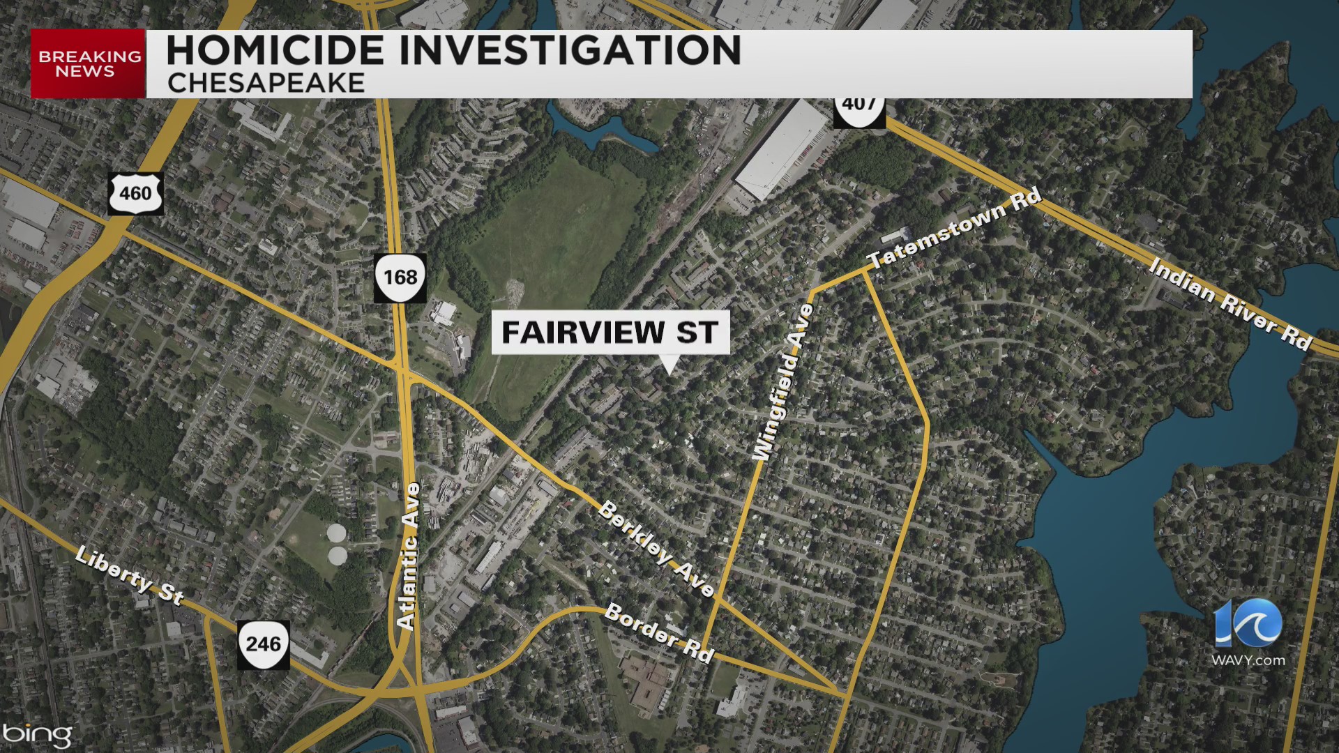 CPD: One person dead after shooting on Fairview Street – WAVY.com