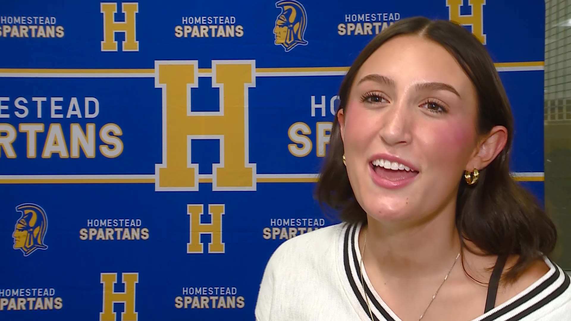 Kate Jacquay of Homestead HS full interview on signing with IU ...