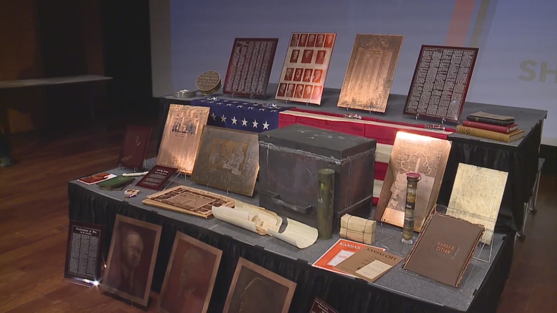 WWI Memorial unveils artifacts from 100-year-old time capsule – FOX 4 ...