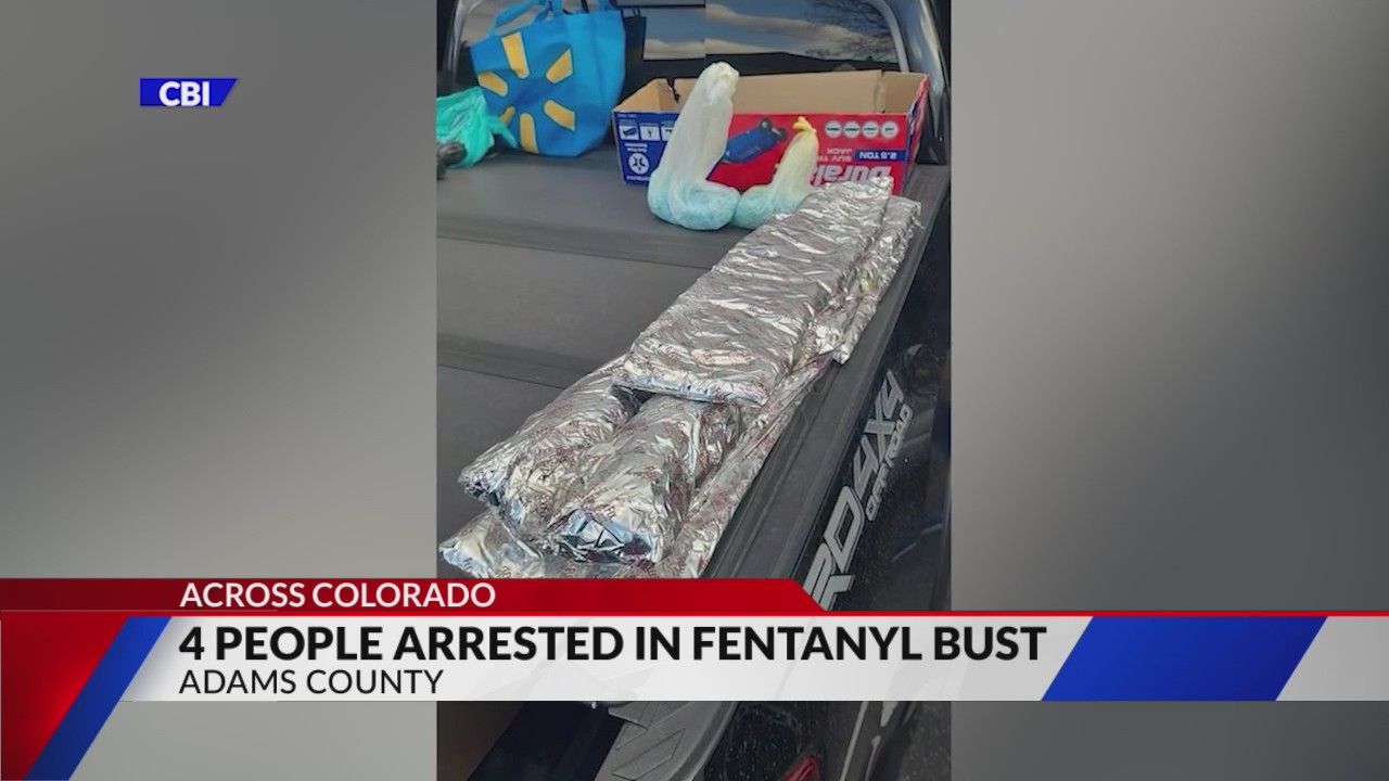 Four arrested in Colorado fentanyl distribution bust – FOX21 News Colorado