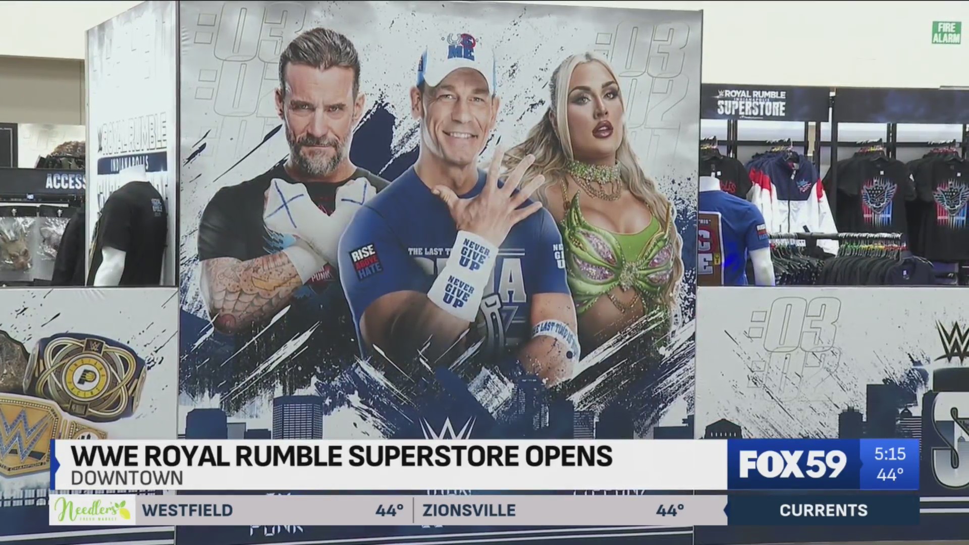 WWE Royal Rumble superstore opens in downtown Indy – Fox 59