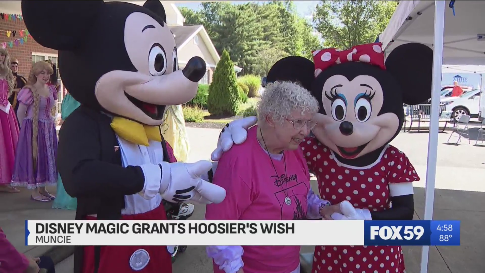 Disney magic grants Hoosier’s wish – Fox 59