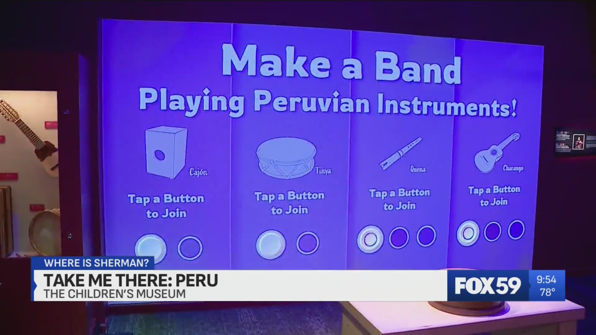 Where Is Sherman: Take Me There Peru, Part 3 – Fox 59