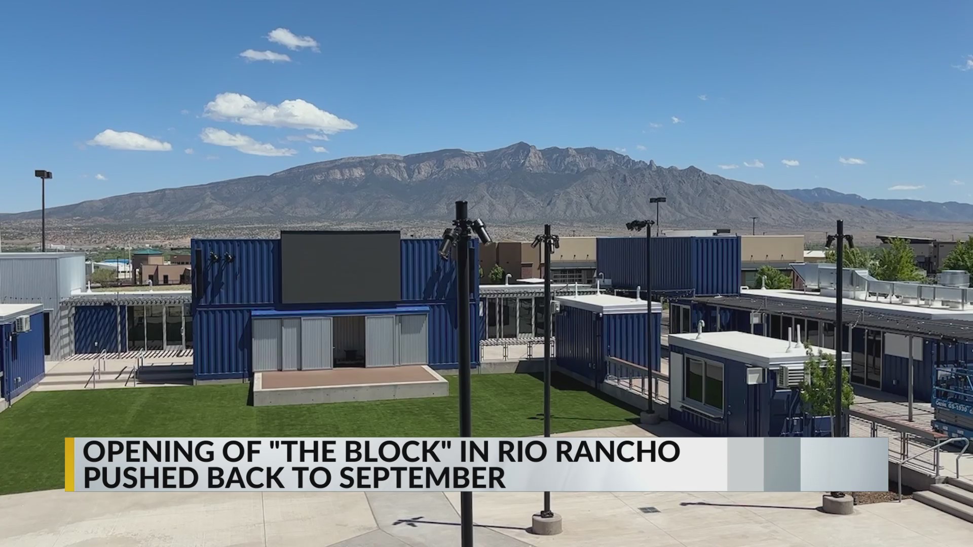 Rio Rancho food, entertainment venue delays opening – KRQE NEWS 13 ...