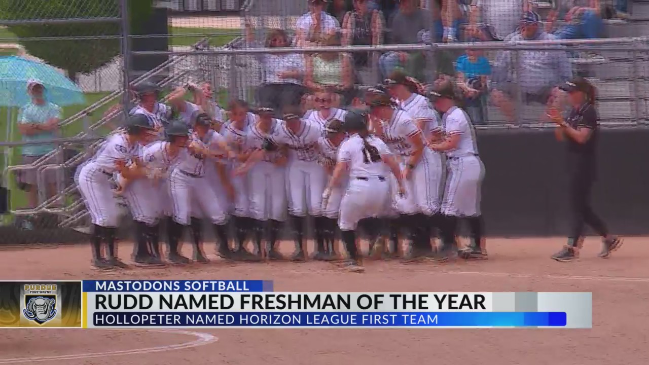PFW’s Aglaia Rudd named Horizon League Freshman of the Year in softball ...