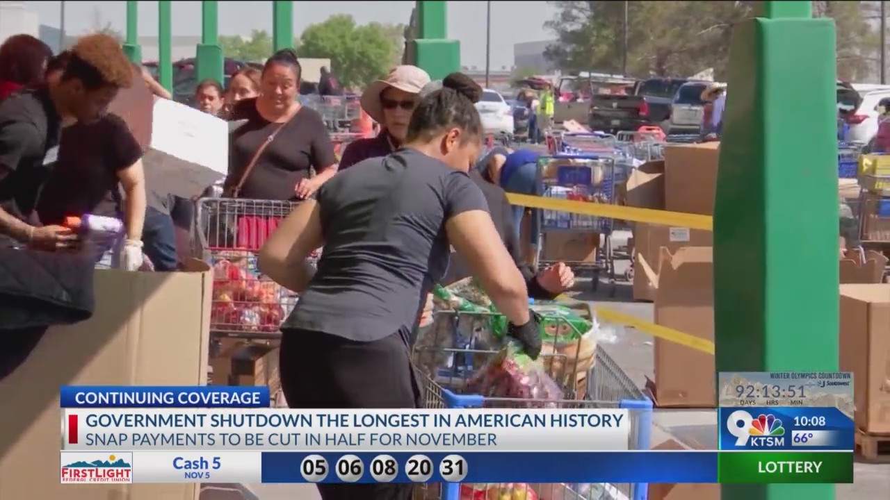 El Paso Food Bank braces for higher demand amid SNAP cuts – KTSM 9 News