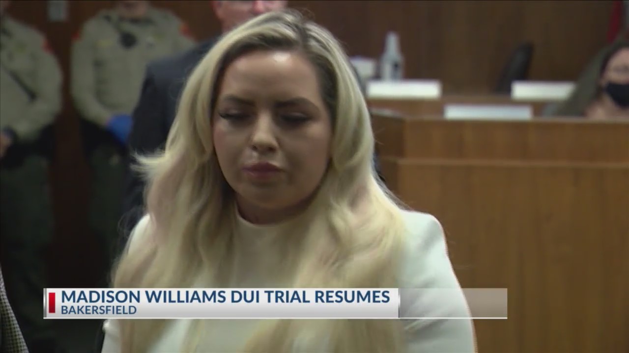 Madison Williams DUI trial resumes – KGET 17 News