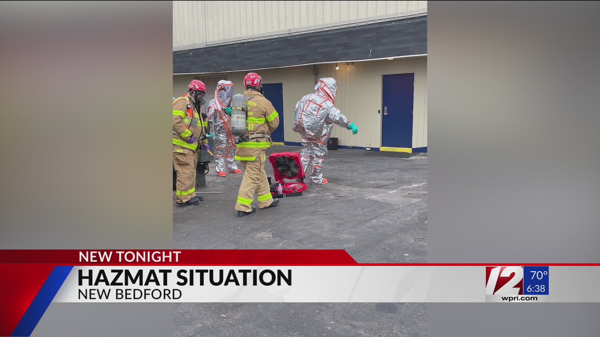 New Bedford hazmat crews respond to ammonia leak – WPRI.com