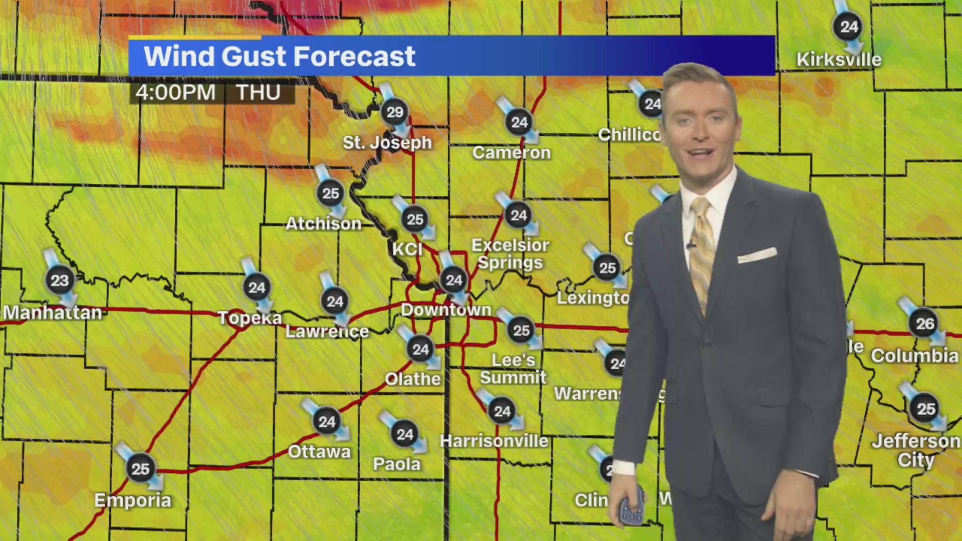 Thursday afternoon forecast – FOX 4 Kansas City WDAF-TV | News, Weather ...
