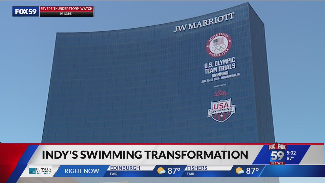 Indy’s transformation for US Olympic Swim Trials – Fox 59
