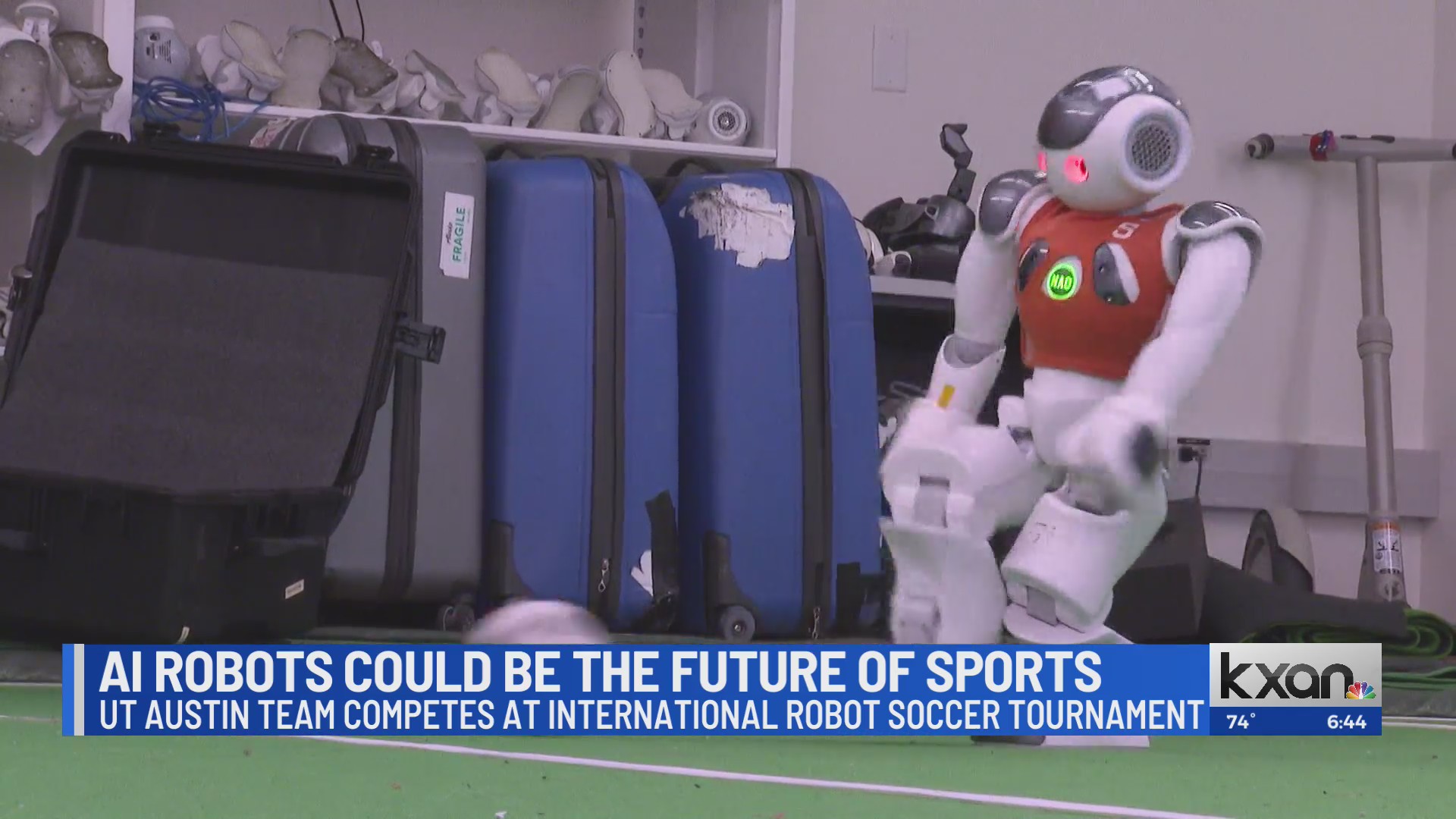 Are AI robots the future of sports? These UT students think so – KXAN ...