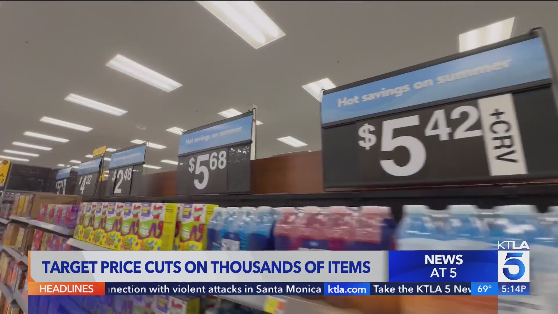 Target cuts prices on thousands of items – KTLA