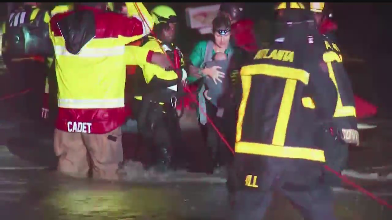 Rescuers race to free people trapped by Hurricane Helene after storm ...