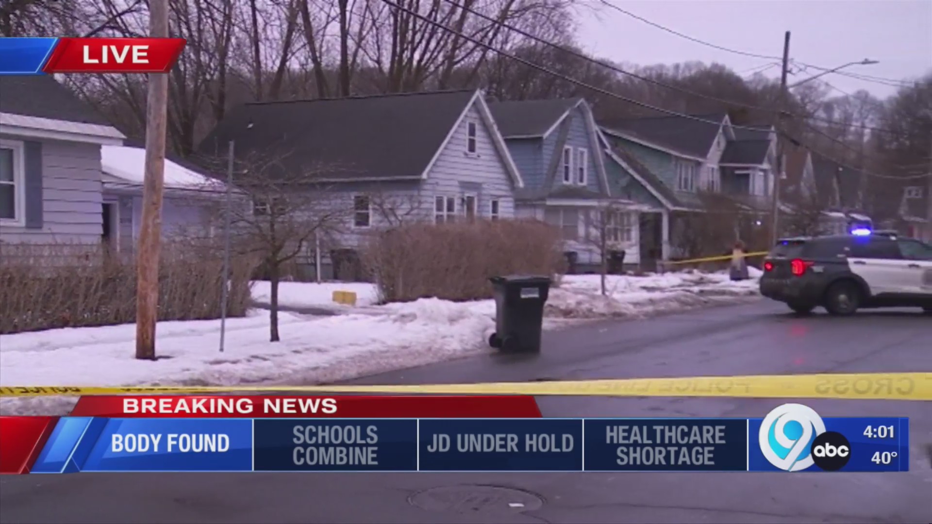 Body found in trash can in Syracuse – WSYR