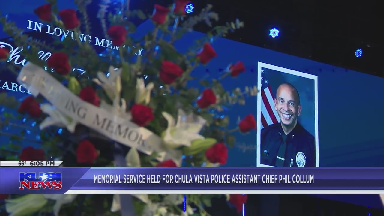 Celebrating the life and service of Chula Vista Assistant Police Chief ...