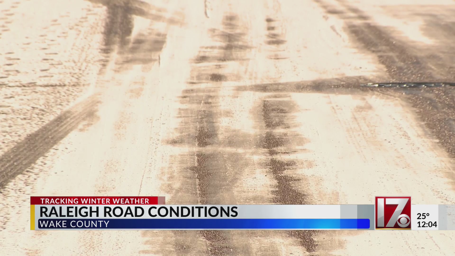 Road conditions across Raleigh – CBS17.com