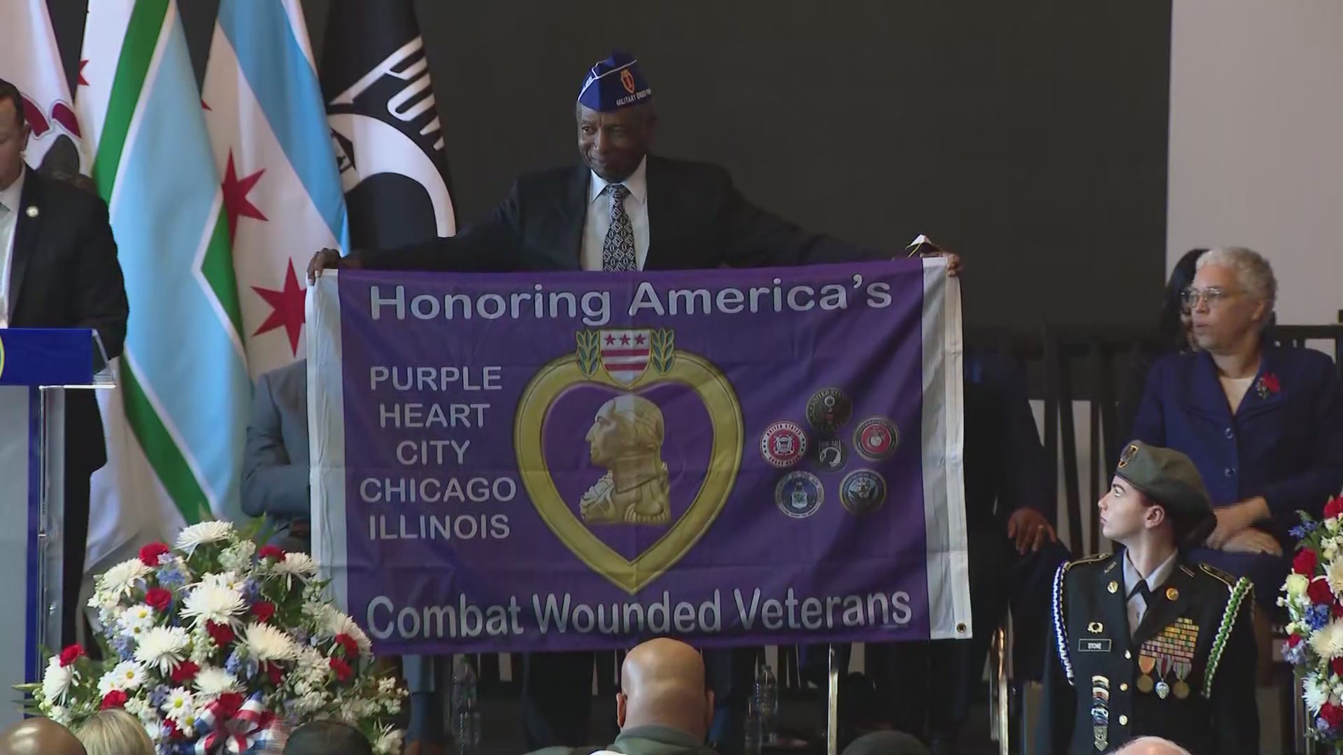 Chicago to honor veterans with ceremony and recognition as Purple Heart ...