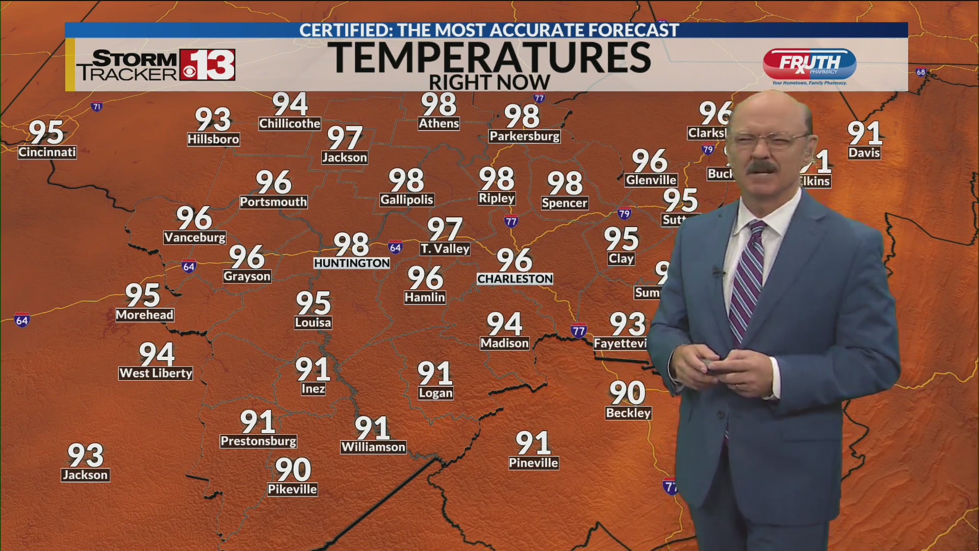 Heat heat and more heat as we wait for any rain – WOWK 13 News