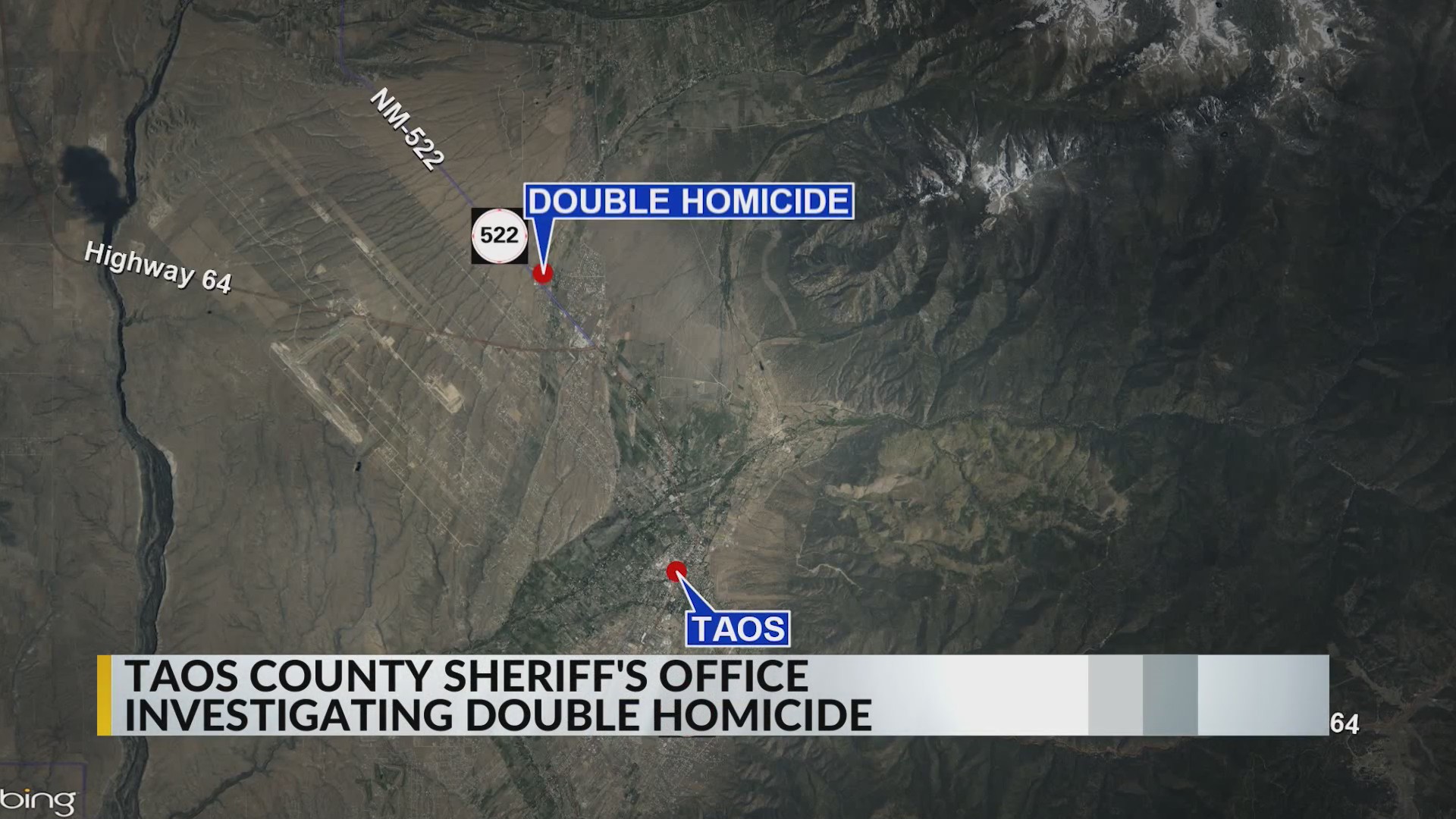 Taos County Sheriff’s Office investigating double homicide – KRQE NEWS ...